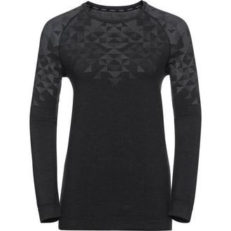 Odlo Damen Unterhemd BL TOP crew neck l/s KINSHIP P