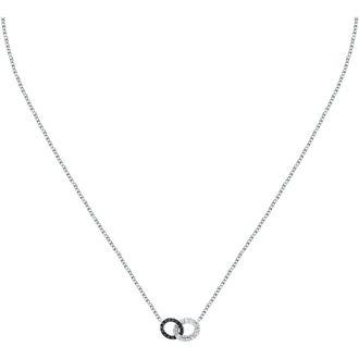 Cleor Collier en argent 925/1000 et zircon