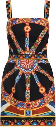 Dolce & Gabbana Robe Carretto - Femme - Robes - Multicolore - Taille: 34 FR