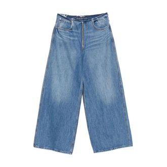 Alexander Wang Surge Wide Leg Jean - - Jeans - Damen - Blau - W26
