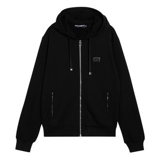 Dolce & Gabbana Rei&szlig;verschluss Cardigan Pullover - - Sweatshirts & Hoodies - Herren - Schwarzk - 2XL