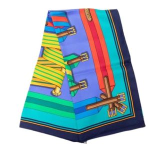 Herm&egrave;s Pre-owned Carr&eacute; Les Sangles Herm&egrave;s - Femme - Pre-owned - Multicolore - Taille: ONE Size