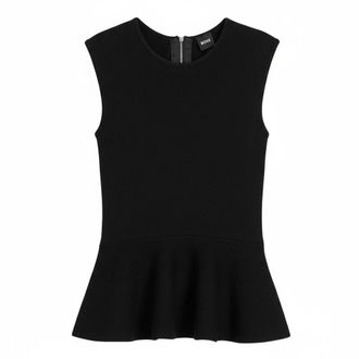 HUGO BOSS Damen, Oberteile, Schwarzk, XLGr&ouml;&szlig;e