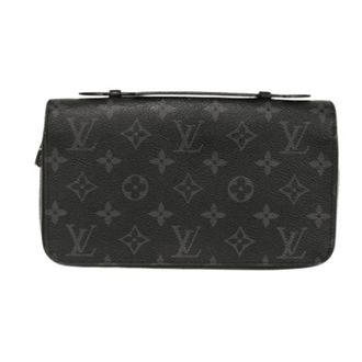 Louis Vuitton Portefeuille Zippy XL Monogram Eclipse Pre-owned - Femme - Pre-owned - Noir - Taille: ONE Size