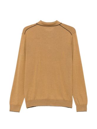 Stefano Ricci Mens Quarter-Zip Polo Shirt Aw26 M