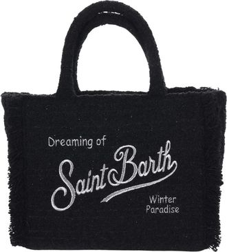 MC2 Saint Barth Femme, Sacs, Noir, Taille: ONE Size Colette Tweed Handbag