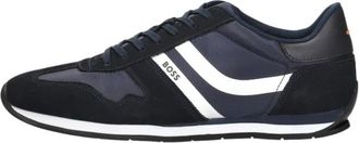 HUGO BOSS Homme, Chaussures, Bleu, Taille: 42 EU Levon Runn Baskets Laag