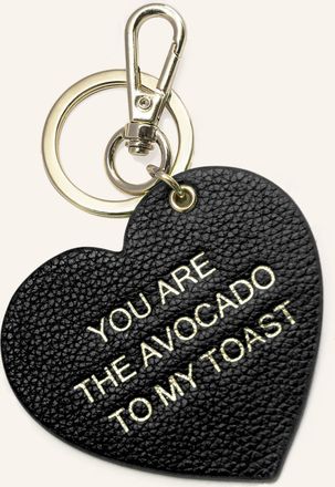 WEAT Weat Anhänger Heart Charm schwarz