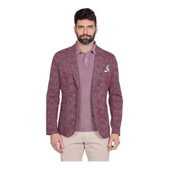 Bob Homme, Vestes, Rouge, Taille: XL Giacca monopetto