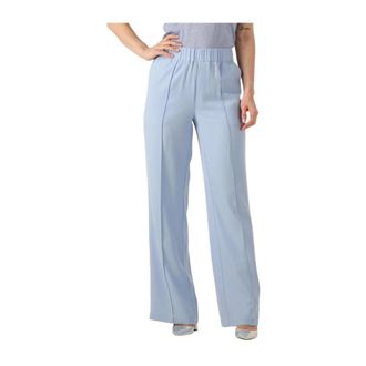 Another Label Estelle Hose - - Trousers - Damen - Blau - S