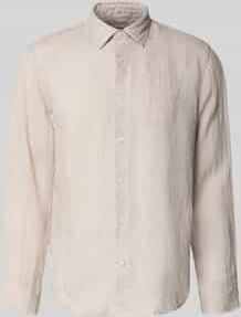 Selected Regular Fit Freizeithemd aus reinem Leinen Modell REGKYLIAN