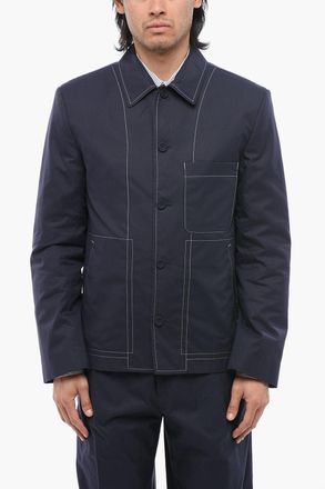 Dior Overshirt WORKWEAR mit Kontrastn&auml;hten Dior