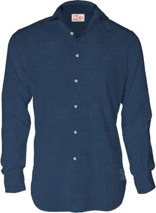 MC2 Saint Barth Homme, Chemises, Bleu, Taille: L Pamplona Shirt