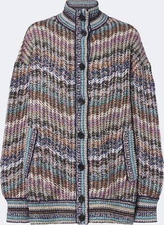 Missoni Cardigan Zigzag aus Strick