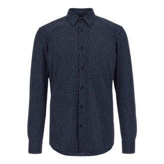 HUGO BOSS Chemise Roan en Coton - Homme - Chemises - Bleu - Taille: 2XL