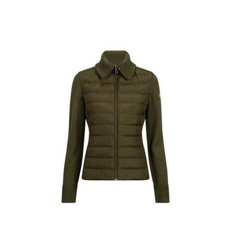 Moncler Veste Cardigan bi-mati&egrave;re