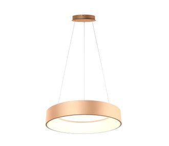 Luce-Ambiente-Design Noah LED suspension in Gold Aluminum 60w with CCT function 60 cm