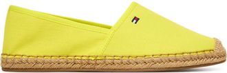 Tommy Hilfiger Espadrilles Tommy Hilfiger Flag Canvas Espadrille FW0FW08541 Gr&uuml;n