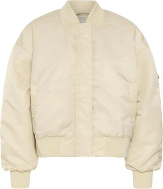 MY ESSENTIAL WARDROBE Femme, Vestes, Beige, Taille: 48 FR Bomber Jacket