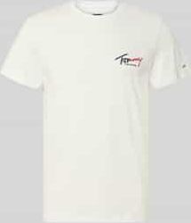 Tommy Jeans Slim Fit T-Shirt aus reiner Baumwolle