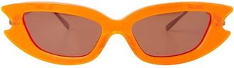 Paula Canovas Del Vas Femme, Accessoires, Orange, Taille: ONE Size Diablo Lunettes de soleil