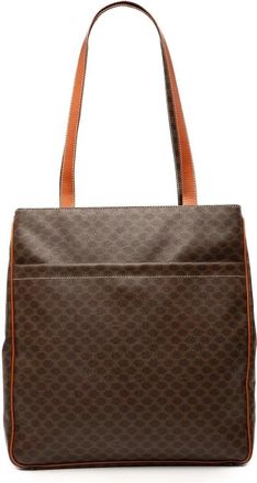 Celine Shopper - Macadam Coated Canvas Tote - Gr. unisize - in Braun - f&uuml;r Damen