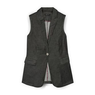 Fiorella Rubino Damen, Jacken, Schwarzk, 6XLGr&ouml;&szlig;e