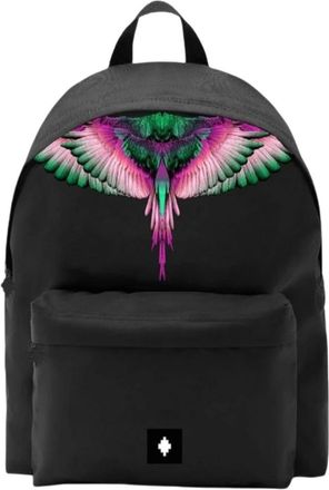 Marcelo Burlon unisex, Sacs, Noir, Taille: ONE Size Backpacks