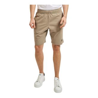 Emporio Armani Homme, Shorts, Beige, Taille: S Core Identity Cotton Bermuda Shorts
