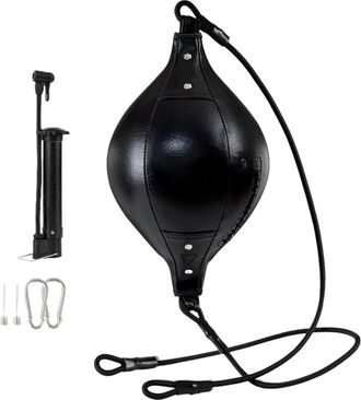 Generico Doppelter Boxsack, elastischer Boxball, doppelter Boxsack mit tragbar, für Koordination, Training, Training