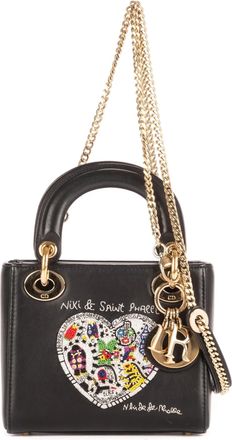 Dior Crossbody Bags - Ltd. Ed. Niki de Saint Phalle Lady Mini - Gr. unisize - in Schwarz - f&uuml;r Damen