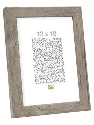 Deknudt Frames Deknudt Bilderrahmen, Beige, 13 x 18 cm