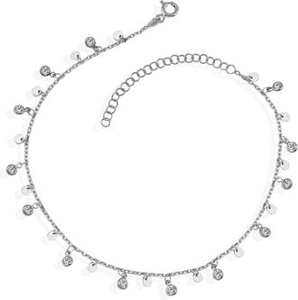 Dkeniz Dkeniz Armband 925 Sterling Silber rhodiniert Wunderkette Zirkonia