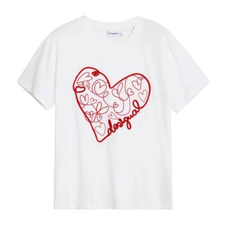 Desigual TS Roma T-shirt - - Tops - Damen - Wei&szlig; - XS