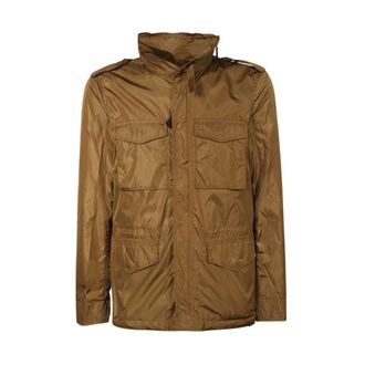 Aspesi Multi-Pocket Nylon Jacke - - Jackets - Herren - Braun - XS