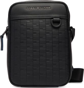 Tommy Hilfiger Umh&auml;ngetasche Tommy Hilfiger Th Modern Mini Reporter AM0AM14019 Schwarz