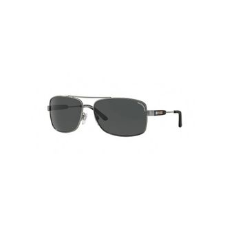 Burberry Rechteckige Sonnenbrille - - Accessories - Herren - Grau - 63 MM