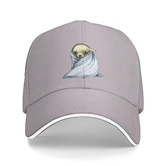 Generic Casquettes Baseball Chihuahua Enveloppé dans Une Couverture Casquette Respirant Solaire Cap Réglable pour Golf Femme Homme