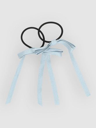 Blue Tomato Bow Hair Tie 2 Pack Schmuck denim