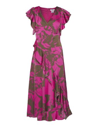 DKNY Sommerkleid DD5E1N32 Rosa Regular Fit