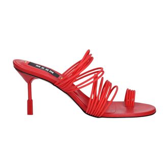 Msgm Sandal - - Shoes - Damen - Rot - 40 EU