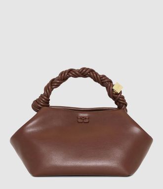 Ganni Sac Small Bou Chocolate Fondant