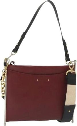 Chlo&eacute; Sac bandouli&egrave;re Pre-owned - Femme - Pre-owned - Rouge - Taille: ONE Size