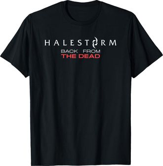 Halestorm Offizielles Zur&uuml;ck von den Toten T-Shirt, Unisex Erwachsene, Schwarz, S