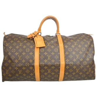 Louis Vuitton unisex, Pre-owned, Brun, Taille: ONE Size Sac Keepall Pre-owned