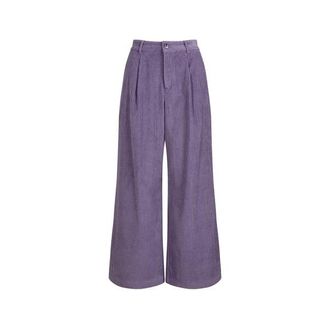 Garance Paris Pantalon large Voltaire c&ocirc;tel&eacute; en coton