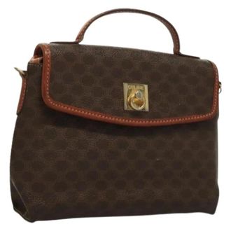Celine Sac en toile Vintage Pre-owned - Femme - Pre-owned - Brun - Taille: ONE Size
