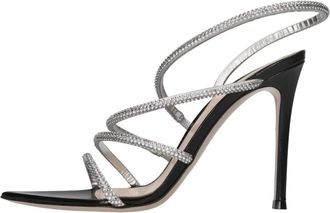 Gianvito Rossi Femme, Chaussures, Noir, Taille: 37 EU Crystal Ettie