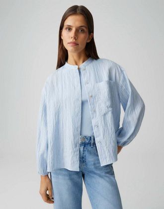 OPUS Langarmbluse Bluse Flaria