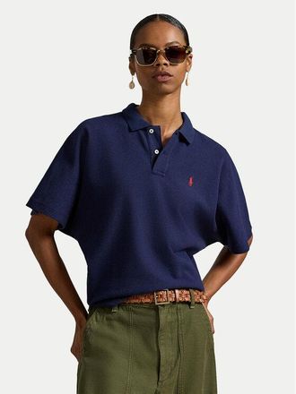 Polo Ralph Lauren Poloshirt 211A96270002 Dunkelblau Relaxed Fit